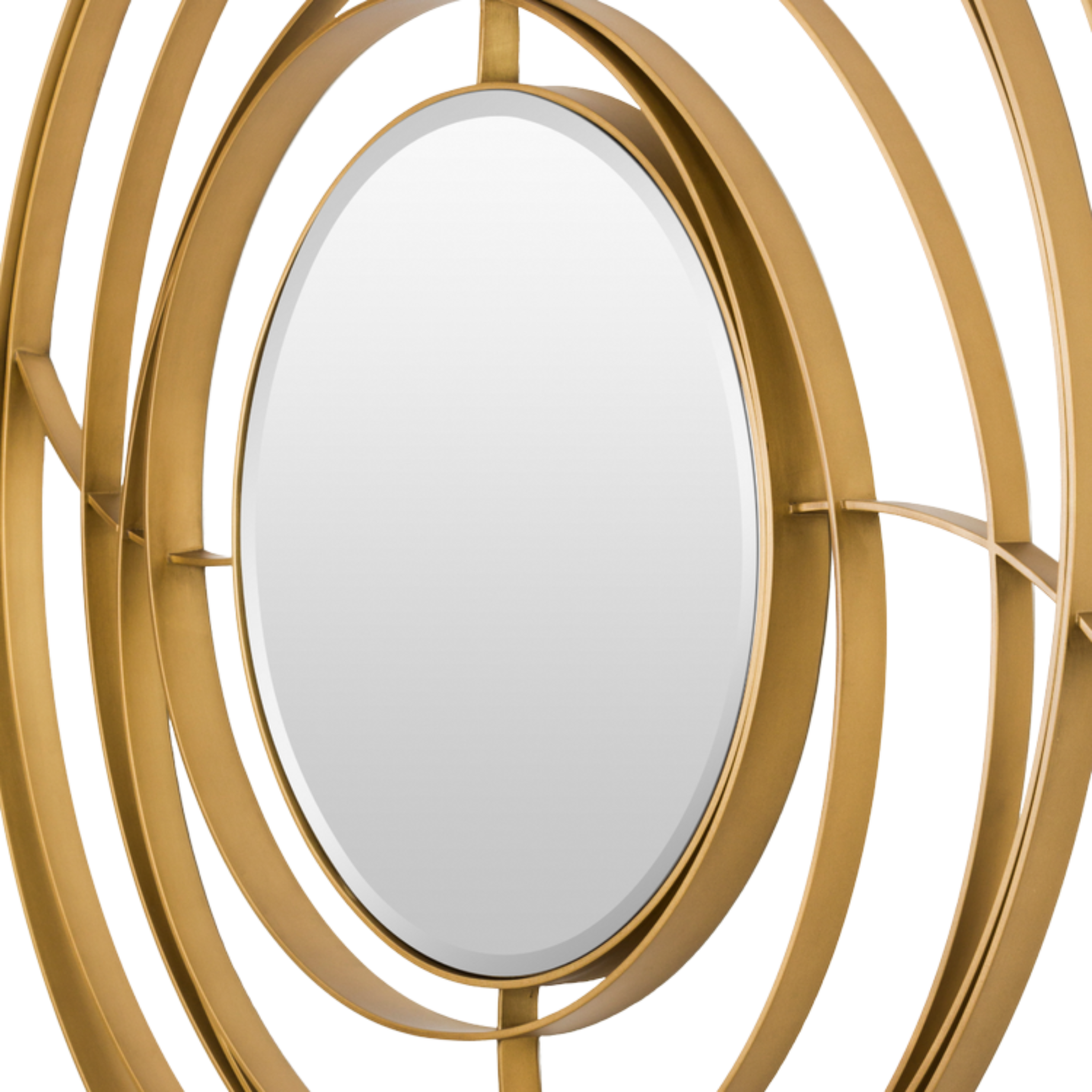 Buy ROSE Mirror | Round Contemporary Wall Mirror 110 cm | TheMADgroup